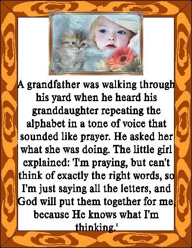 An alphabet prayer – The Living Message of Christ