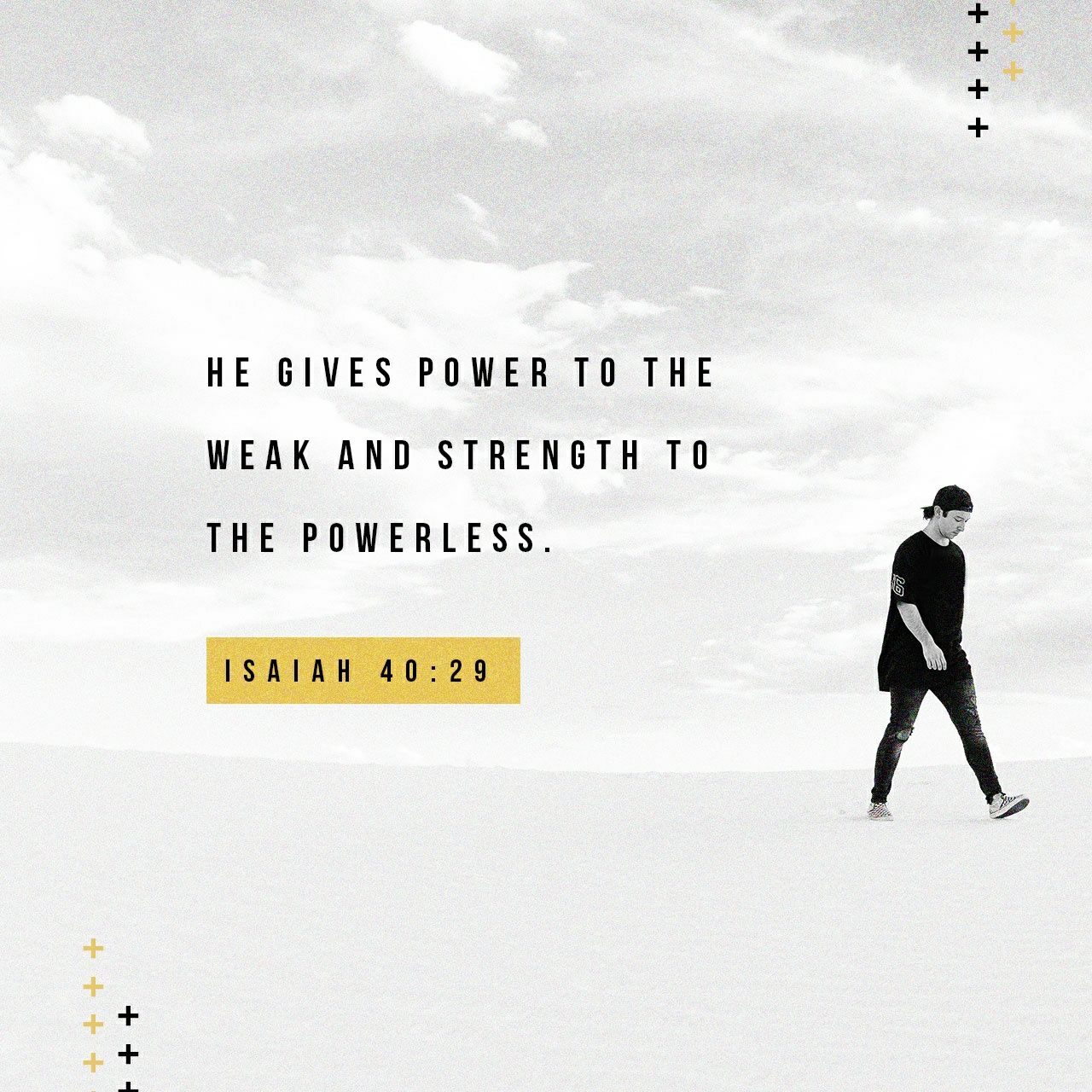 God gives us strength! – The Living Message of Christ