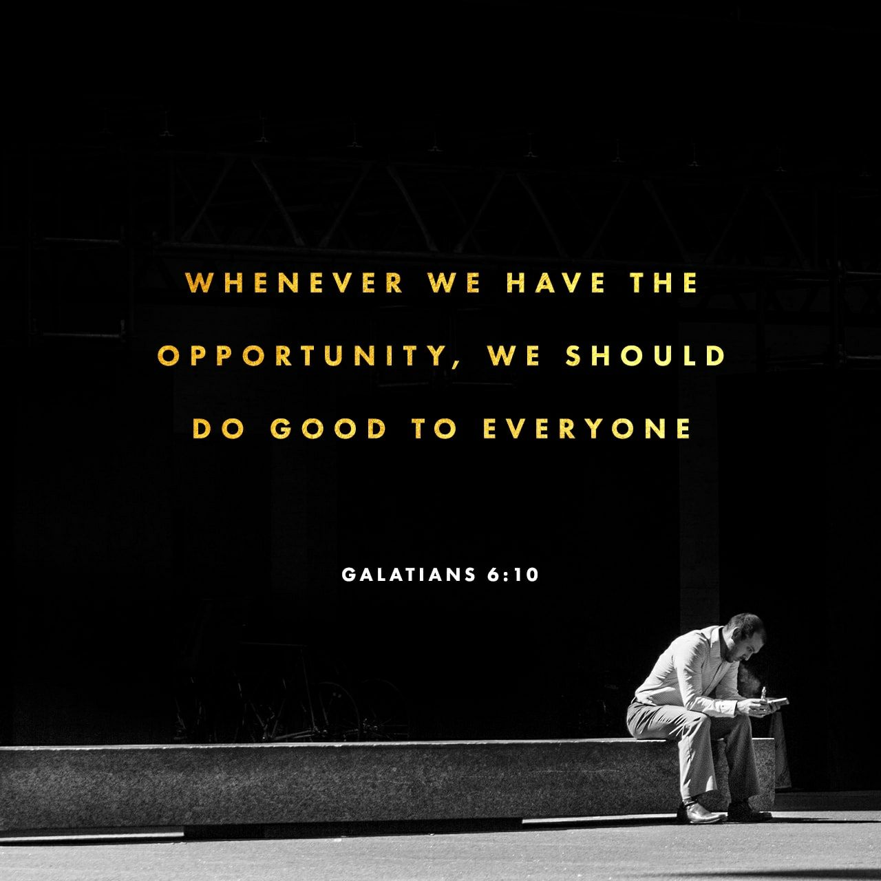 Let us do good to everyone – The Living Message of Christ