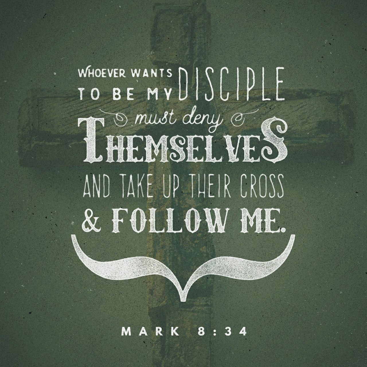 Take up your cross… – The Living Message of Christ