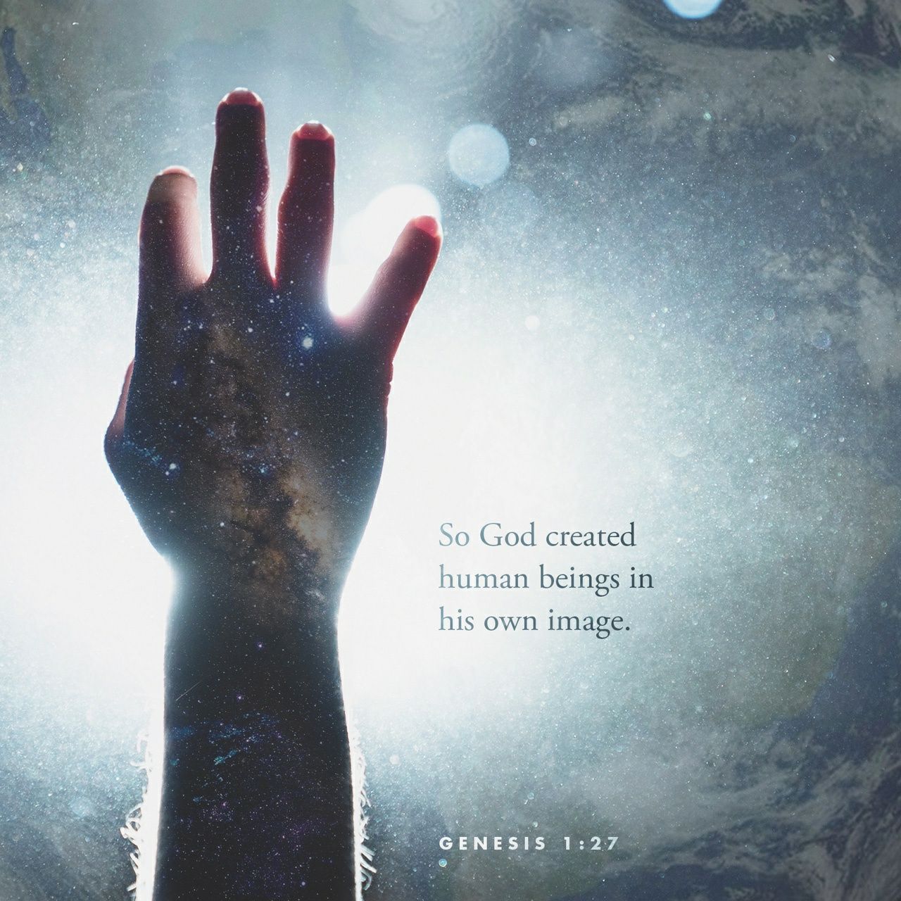 We are created in His image! – The Living Message of Christ