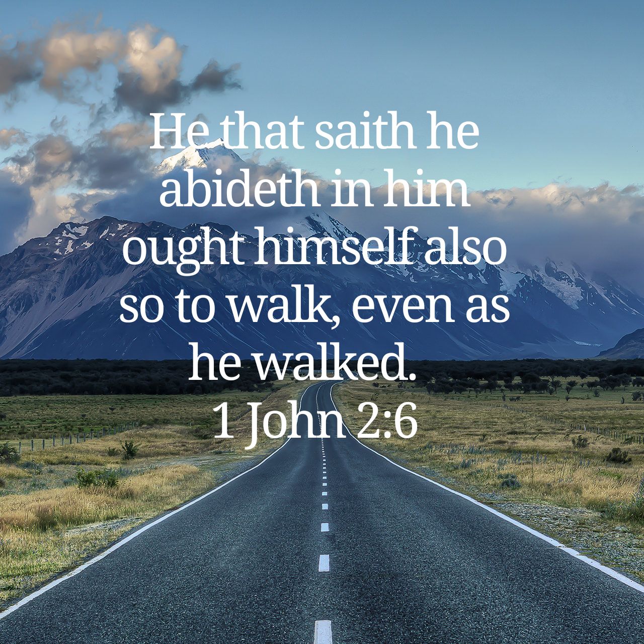 Walk as He walked – The Living Message of Christ
