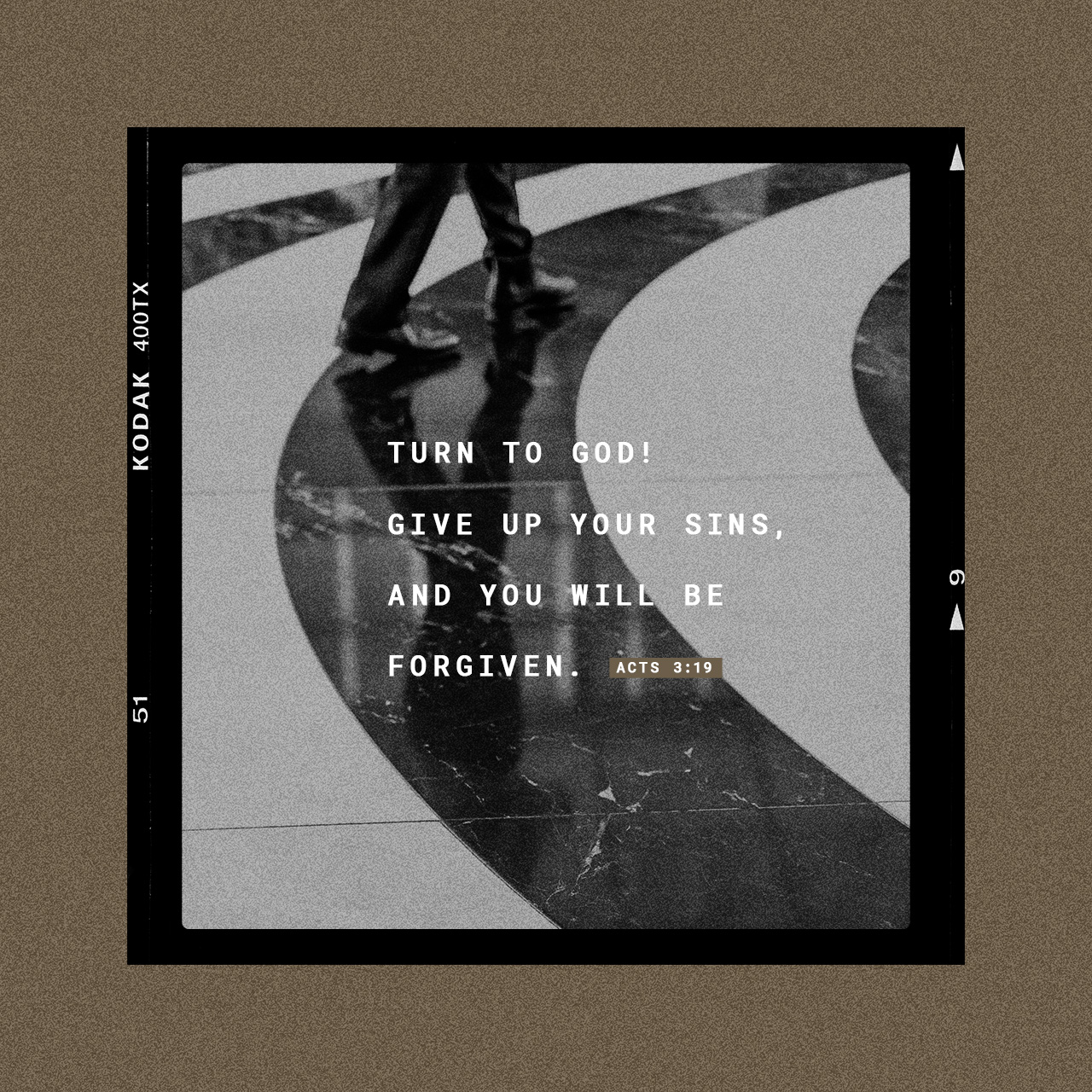 Turn from your sin – The Living Message of Christ