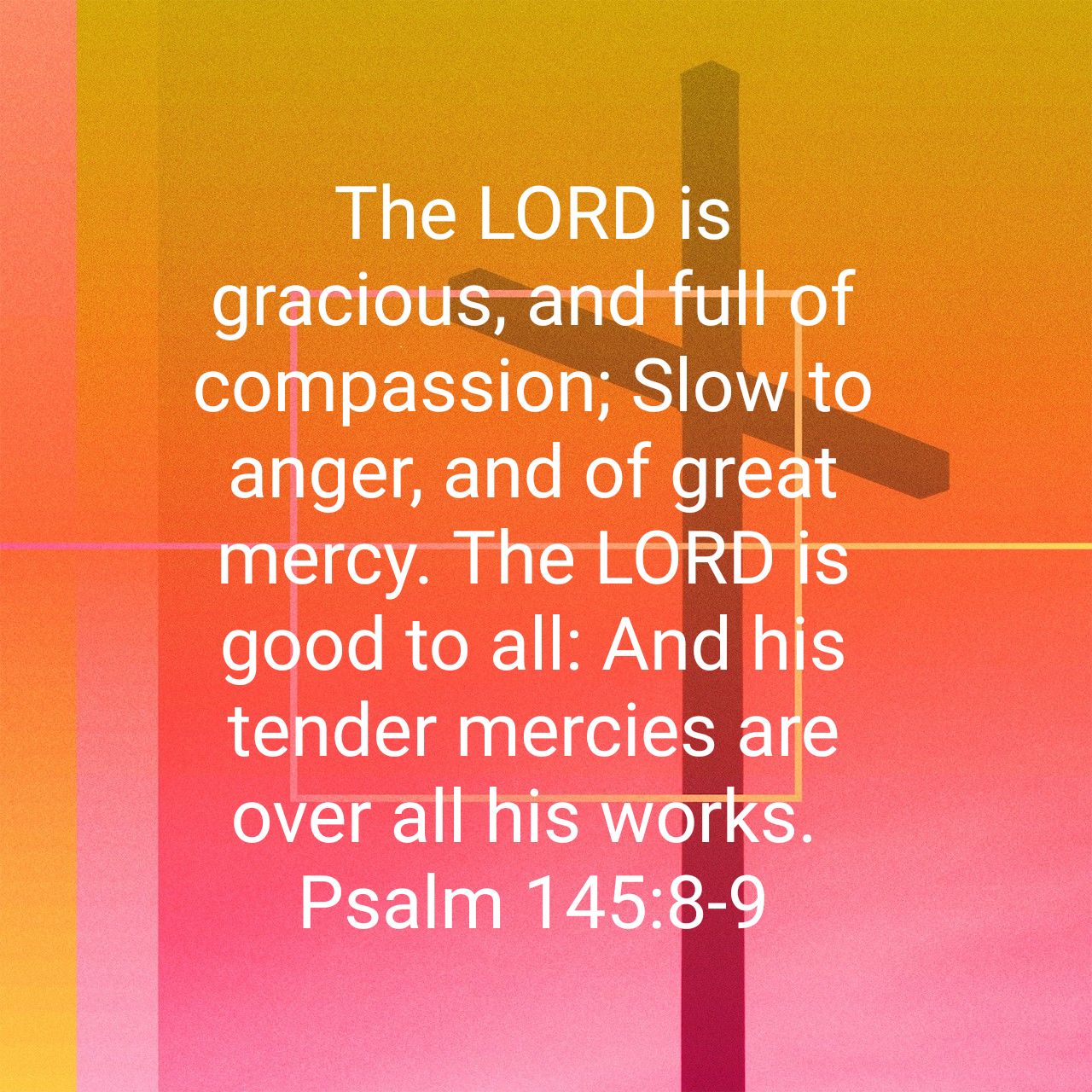 The Lord is gracious… – The Living Message of Christ