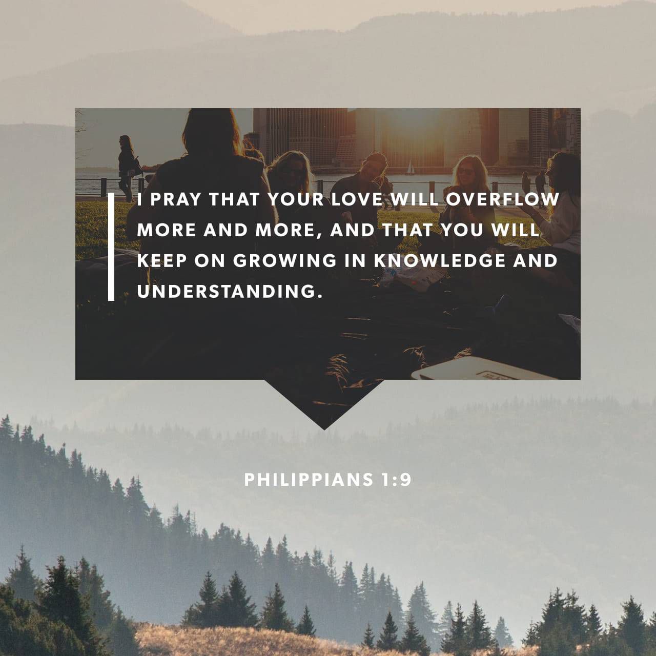Let your love overflow – The Living Message of Christ