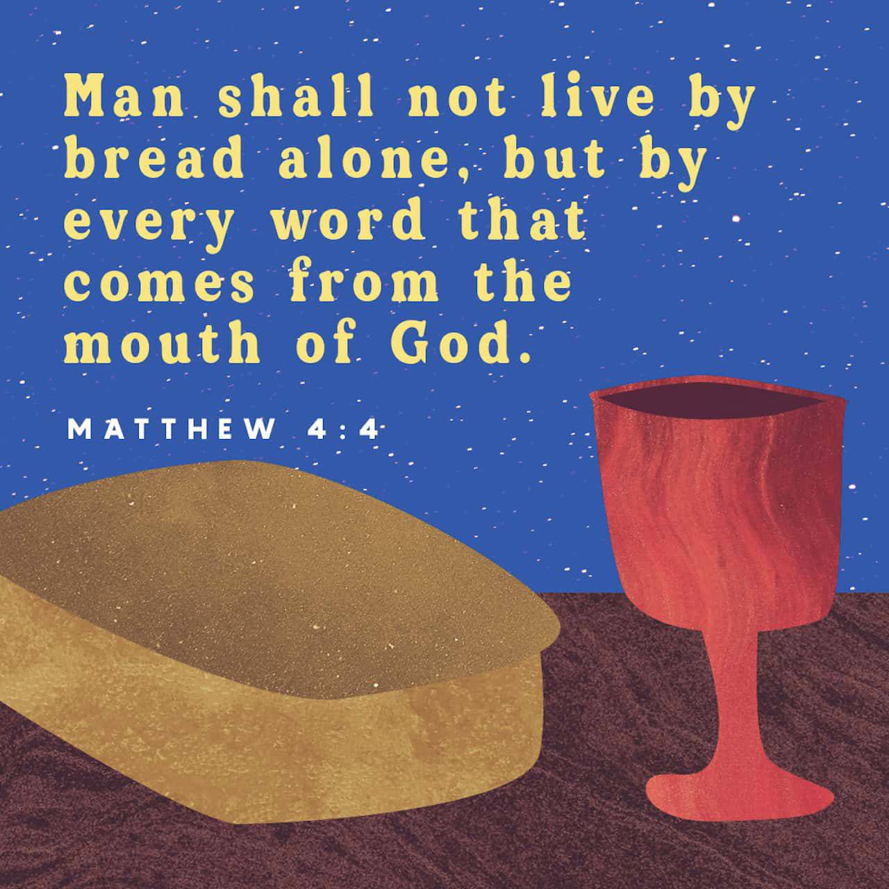 Our bread is the Word of God – The Living Message of Christ