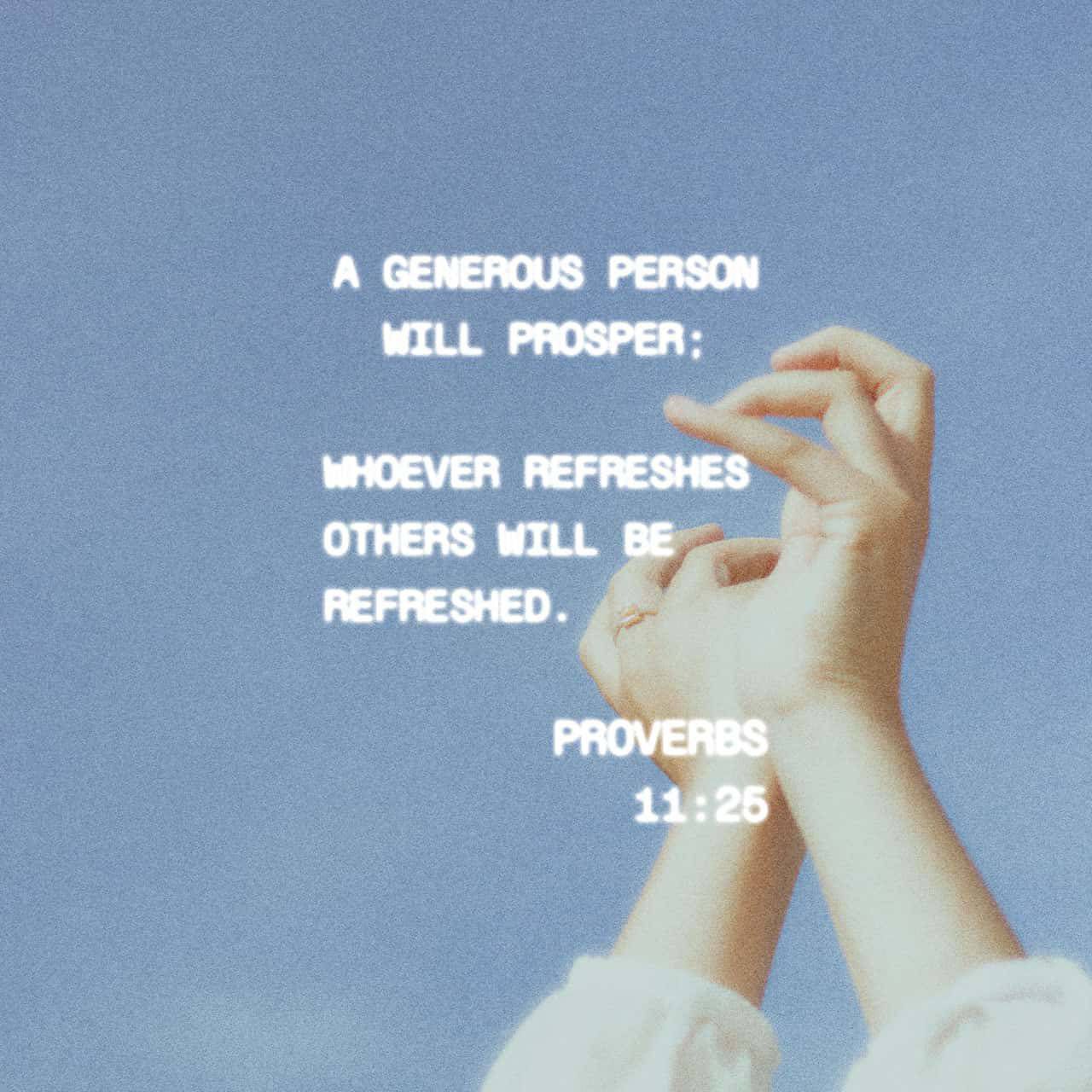 Be generous and genuine – The Living Message of Christ