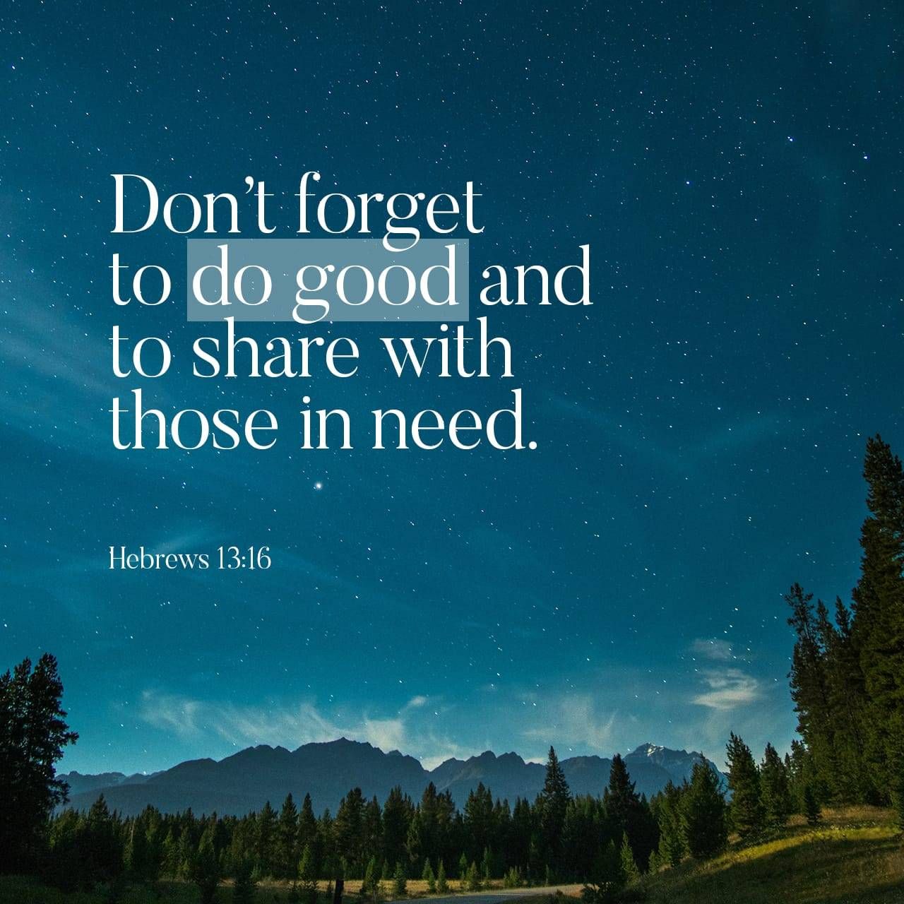 Help those in need – The Living Message of Christ